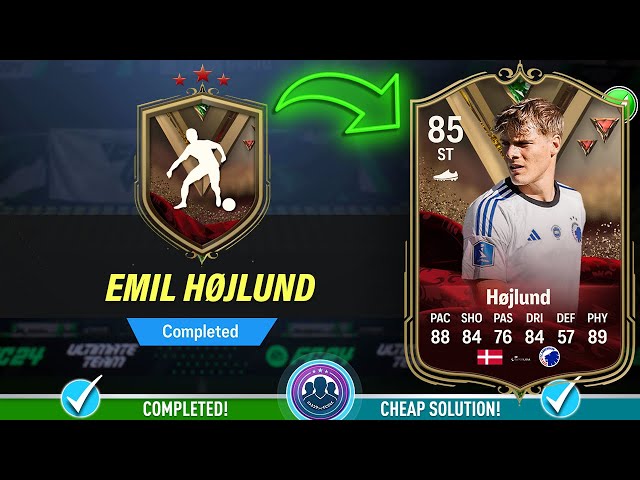 EA FC 24 Ultimate Dynasties Emil Hojlund SBC: How to complete, expected ...