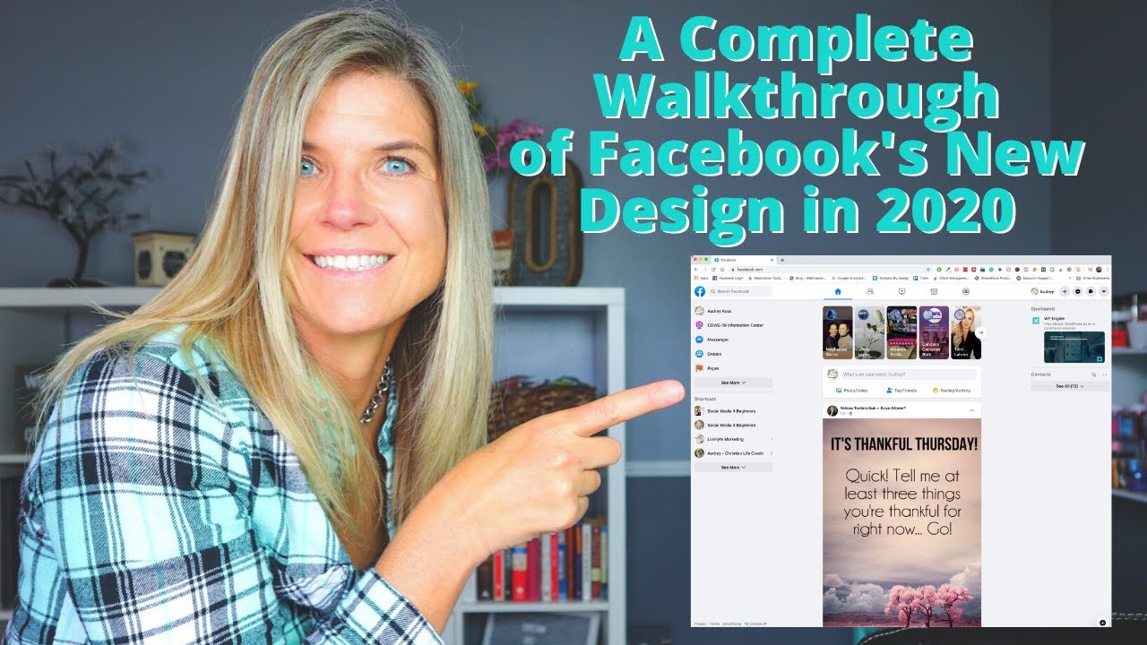 A Complete Walkthrough of Facebooks New Design for 2020 - Can you say light or dark mode?
