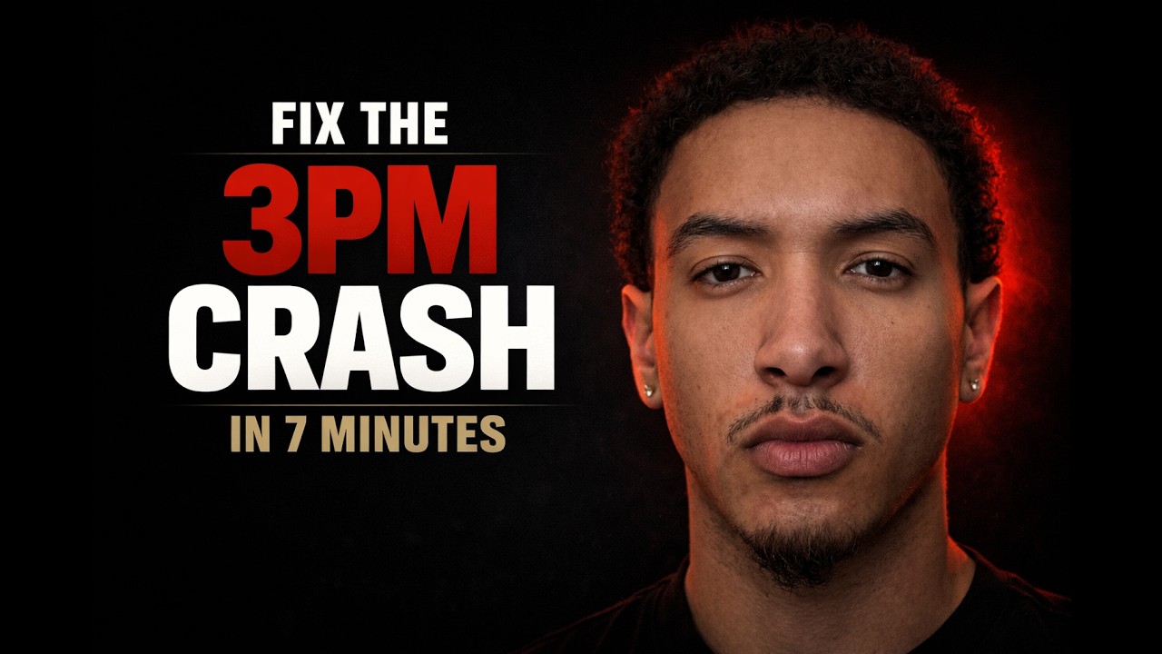 The 7-Minute Protocol That Fixes Your 3PM Energy Crash