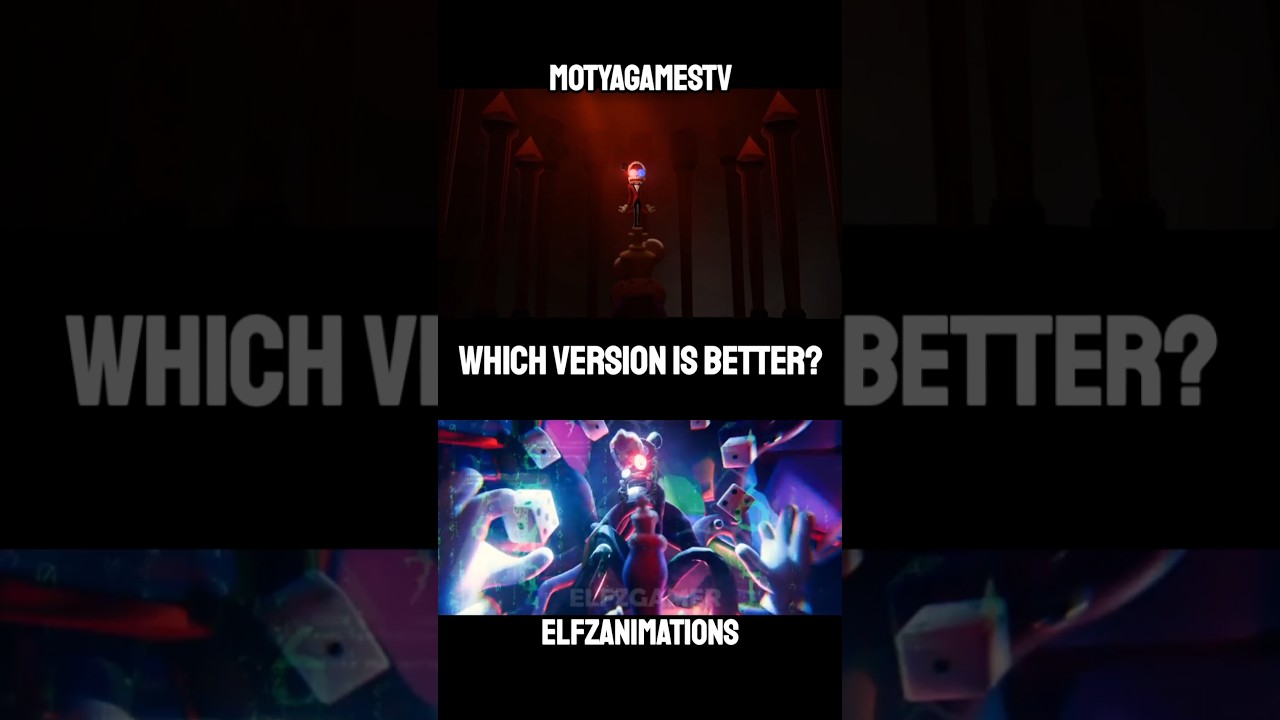 WHICH VERSION IS BETTER?🤔 @MotyaTV @Elfzgamer THE AMAZING DIGITAL CIRCUS #tadc #edit
