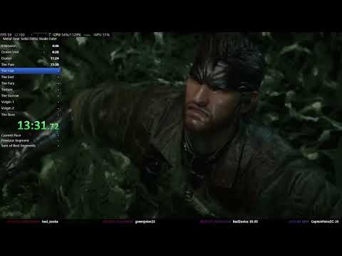 Steam Community :: Video :: Any% MGS Delta Snake Eater speedrun in 01:12:23 by Gnydsmelt