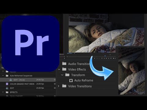 Auto Reframe Function in Adobe Premiere CC 2021