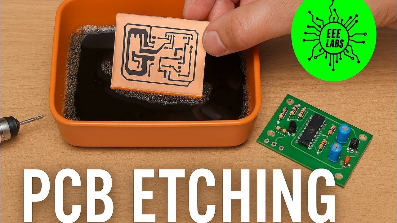DIY PCB Etching |Step-by-step Process