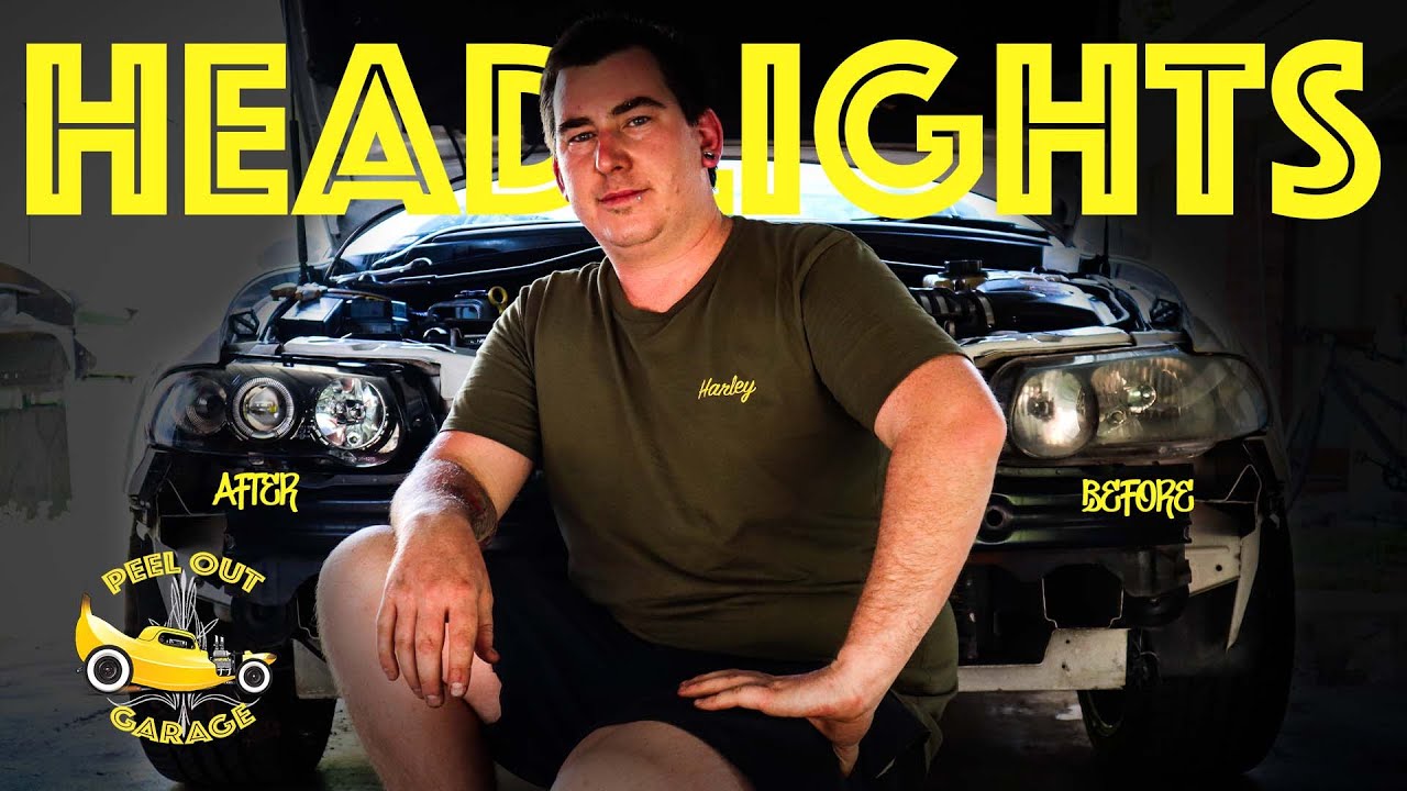 VX Commodore Headlight install | DRL Halo | Headlight Halo |