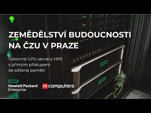 Zemědělství budoucnosti na ČZU díky HPE a M Computers