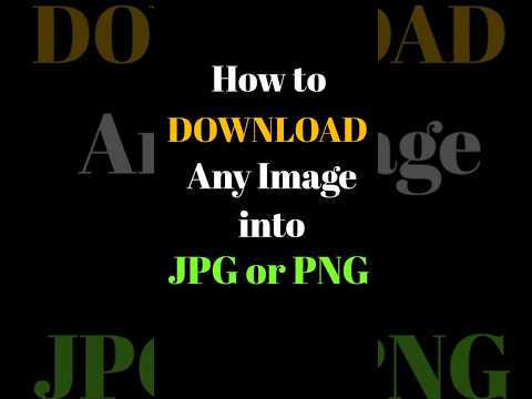 Download any image in JPG or PNG | #shorts #tech #technology #computer #pc