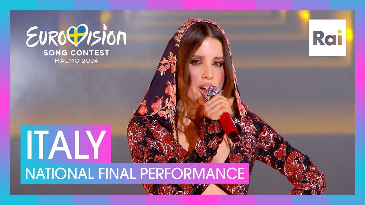 La Noia Italy 2024 By Angelina Mango From Eurovision Popnable