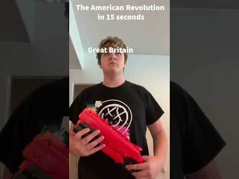 The American Revolution in 15 seconds