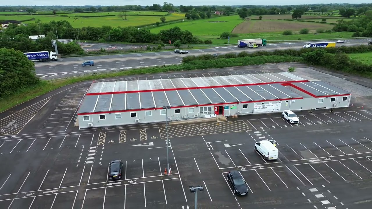 39 Bay Modular Contractors Office Building - Midlands Portable Buildings Ltd