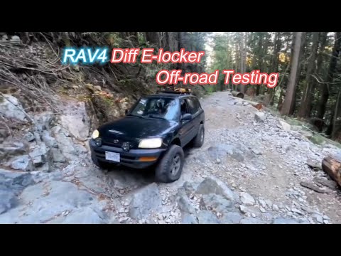 TOYOTA RAV4 2006-20XX ATC/DTC Diff E-locker Off-road Testing - 5