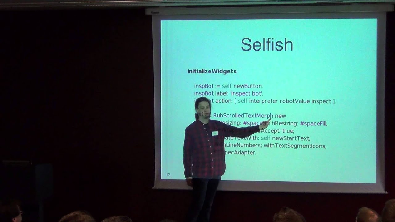 PharoDAYS 2015: Using Spec to Build a UI by Johan Fabry