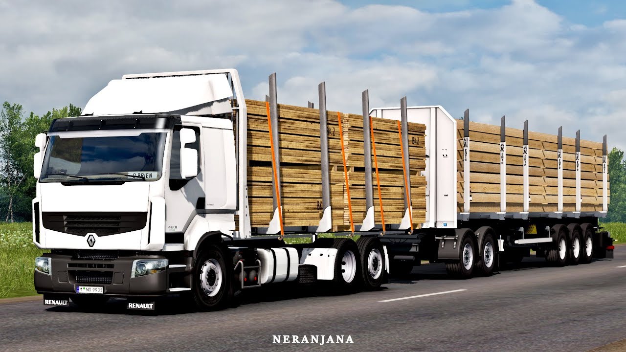 SCS Rigid Trailers v 1.6.1 1.35 - 1.38 - ETS 2