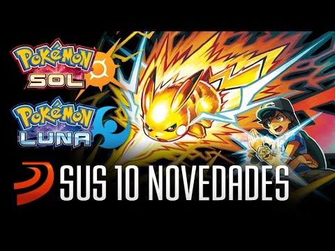 POKEMON SUN AND MOON - Top 10 New Features