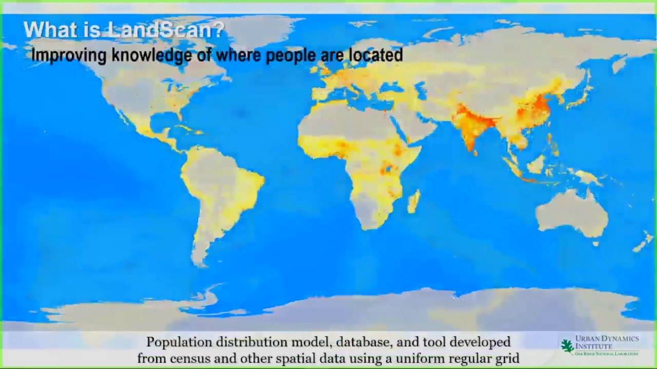 Overview of LandScan and LandCast Data Products