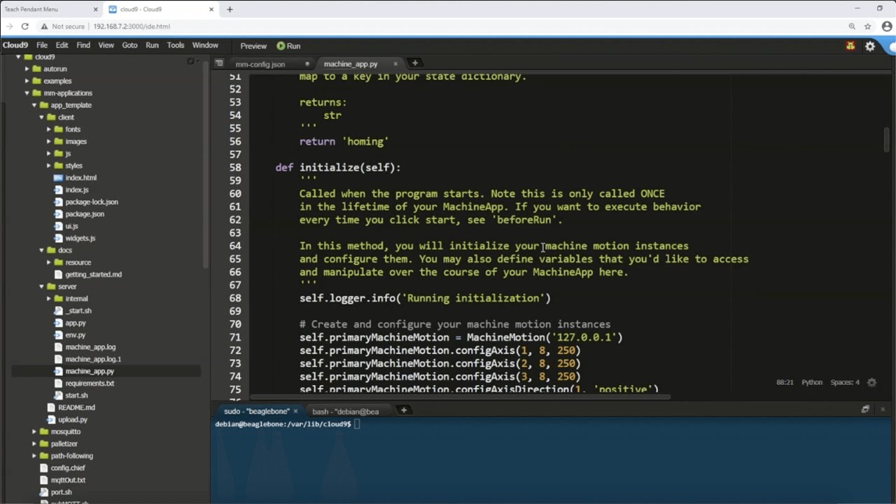 MachineApp Template | Vention