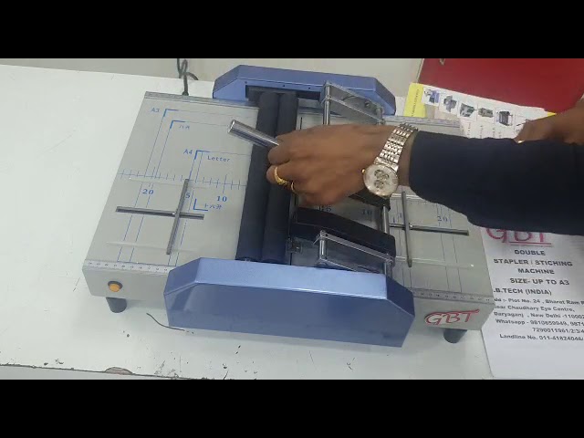 Stapler Stitching Machines - Electric Stapler / Stitching Machine SY ...