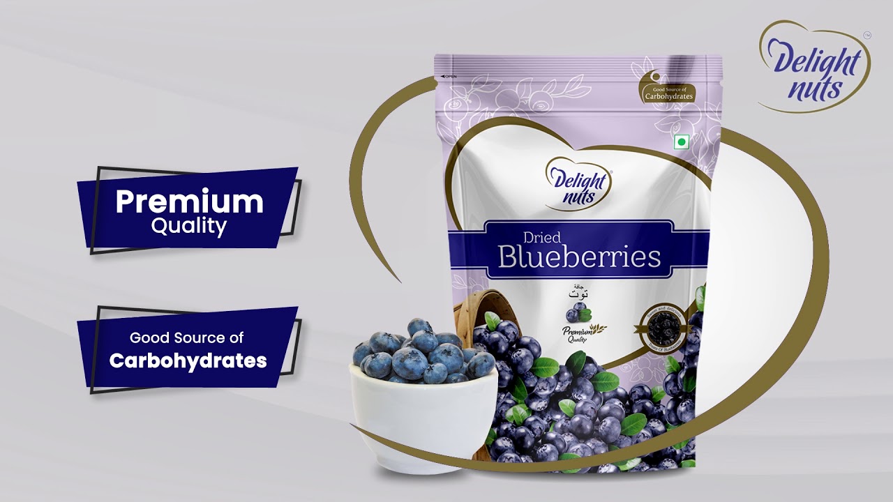 Dried Blueberries (DelightNuts)