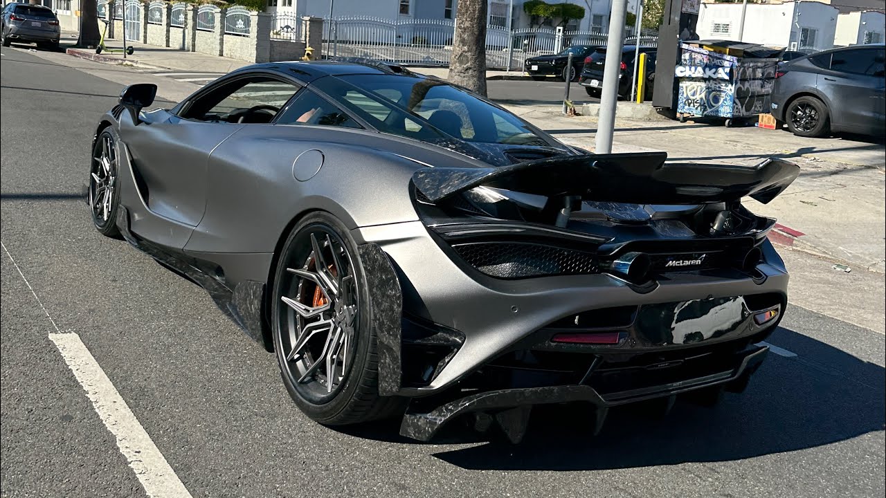 Grigio Titans McLaren 720S Decked in Forged CF Rides on Matching Vossen ...