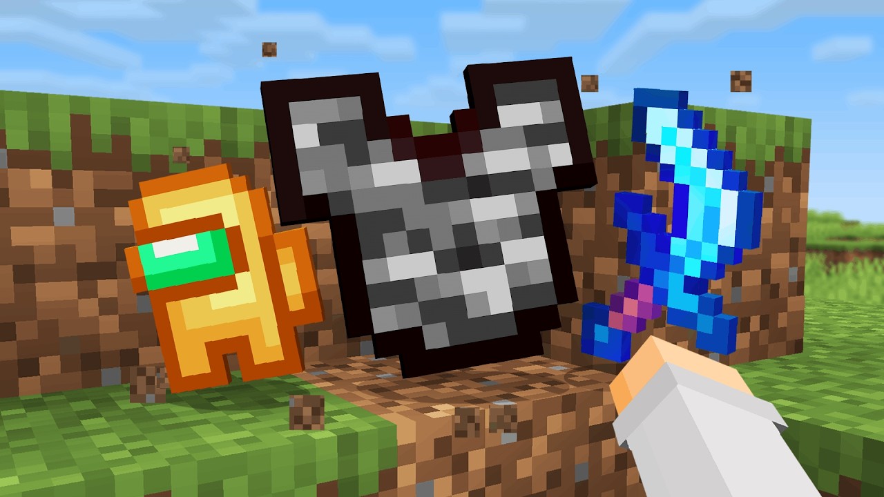 Minecraft, But Drops Are CUSTOM!