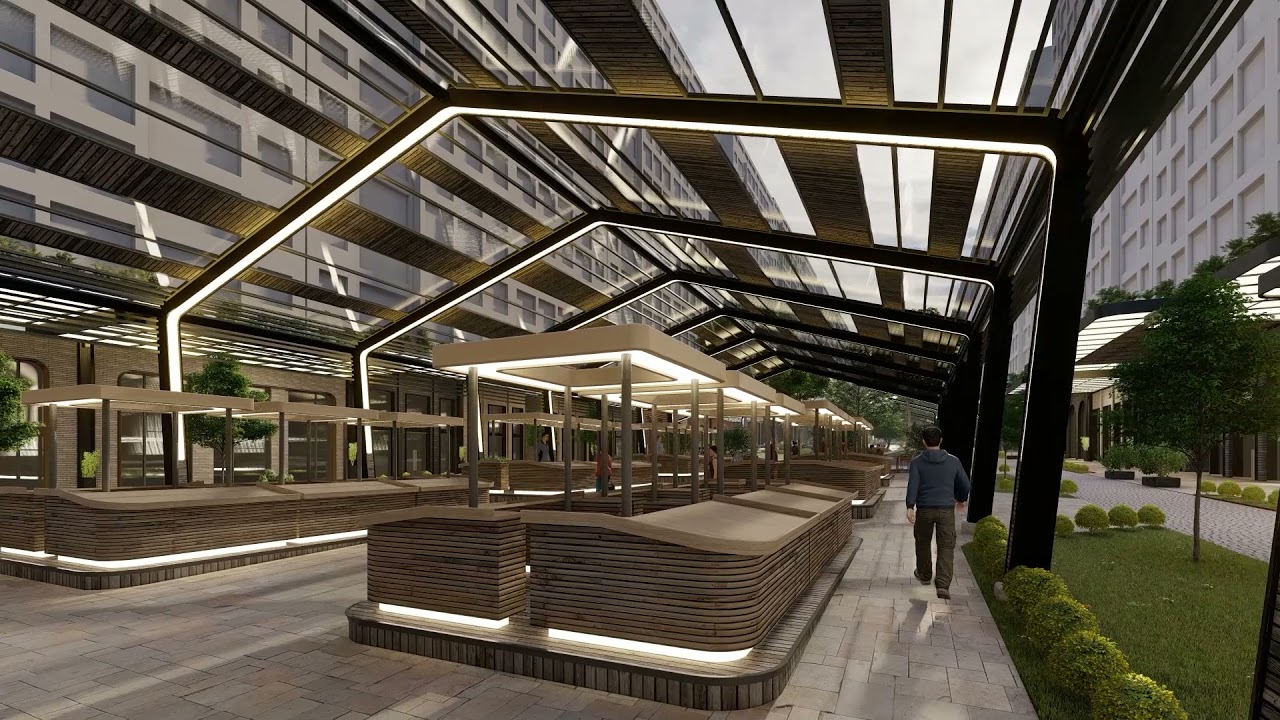 Architectural Animation - Farmer's Market
