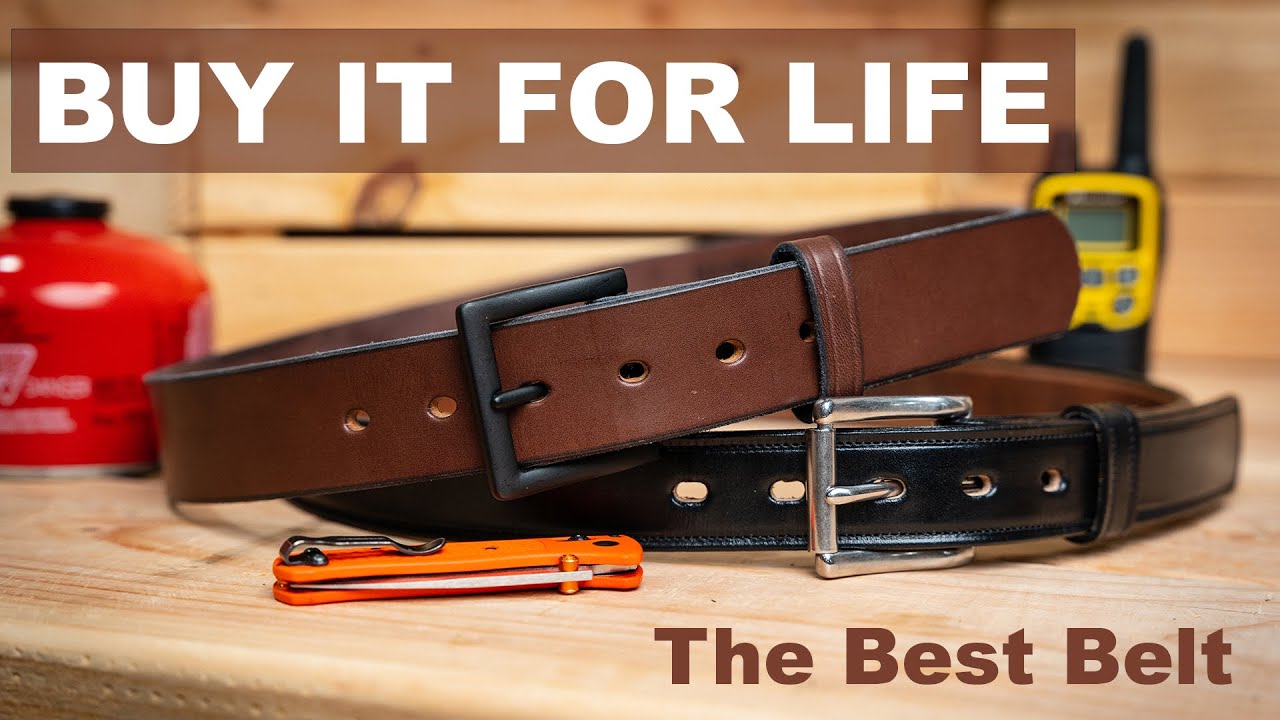 The BEST Leather Belt - BUY IT FOR LIFE