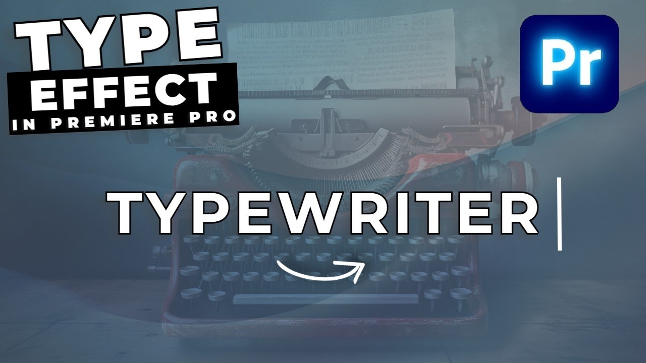 How To Make A TYPEWRITER Effect In Premiere Pro