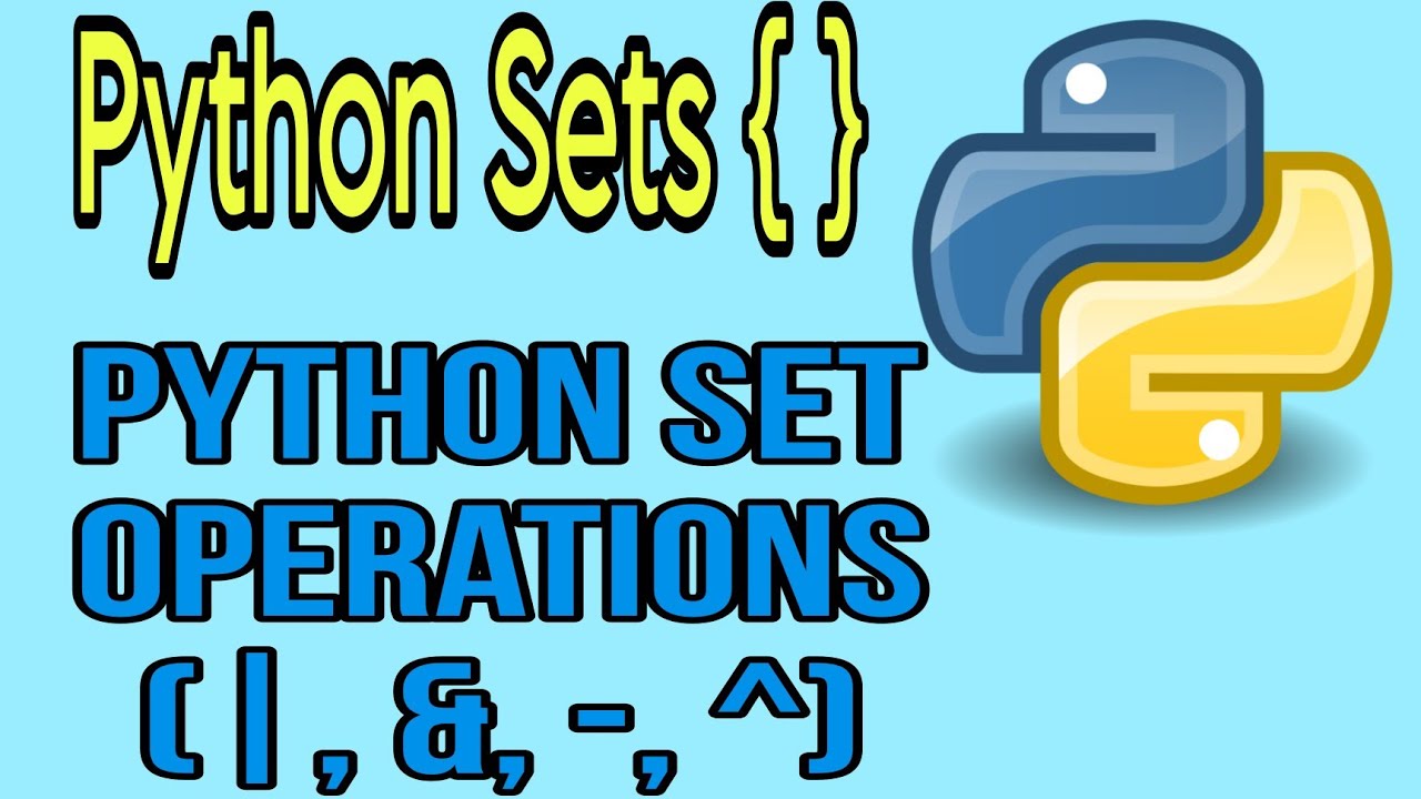 learn python set operations | all about python sets #pythonsets #pythonprogramming @CodeasByteS