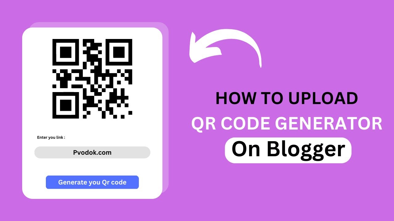 Boost Your Blog with a QR Code Generator Tool for Blogger | Generate QR Codes with Ease !