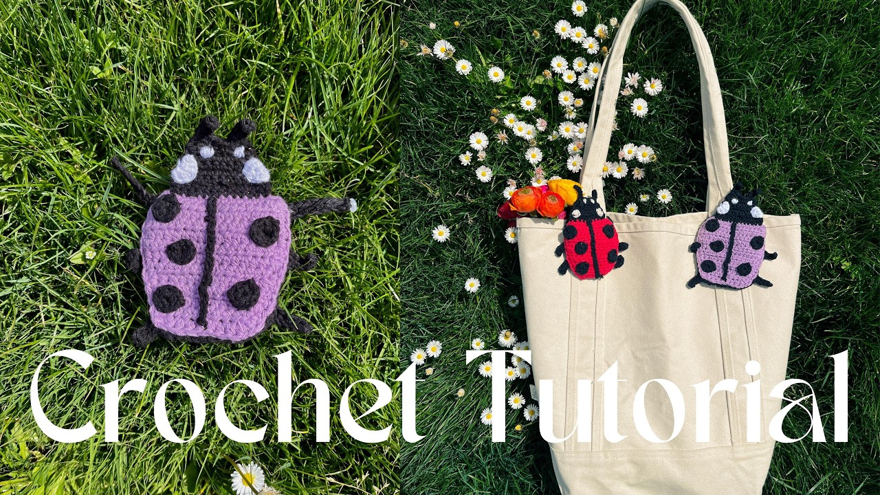 Crochet Tutorial: Cute + Functional Ladybug 