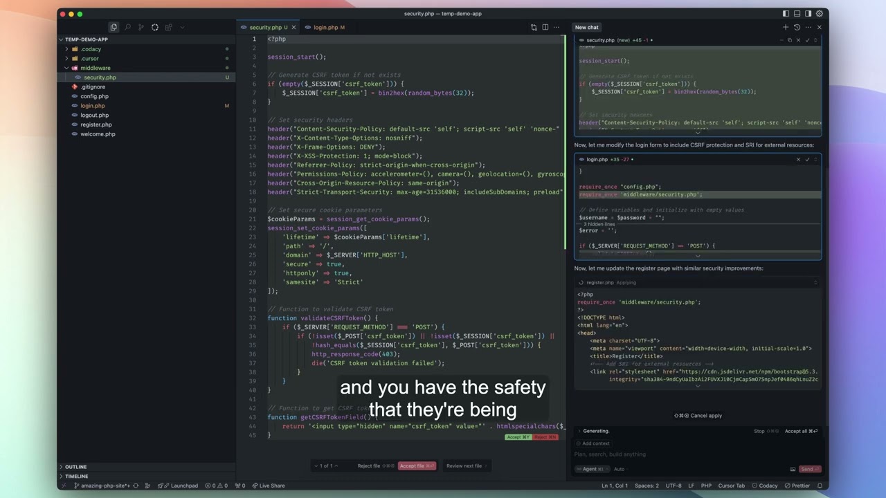 Codacy Guardrails Demo: Fixing DAST Vulnerabilities at Scale Using AI