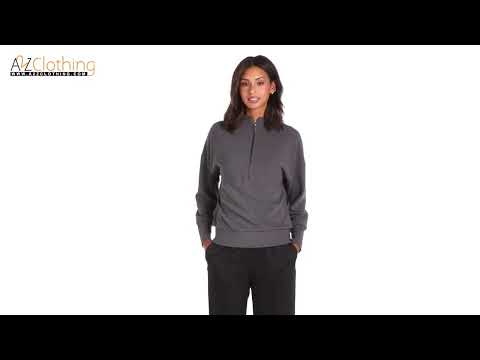 Mercer+Mettle MM3041 Womens Linear Texture 1/4-Zip; Custom Logo Embroidery | Screen Printing