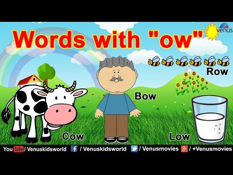 Words with "ow"