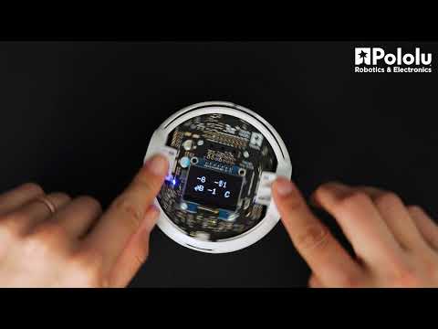 Pololu - Video: Demo Program on the Pololu 3pi+ 32U4 OLED Robot