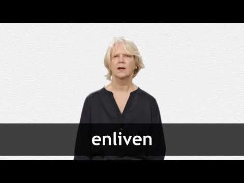 ENLIVEN definition and meaning | Collins English Dictionary