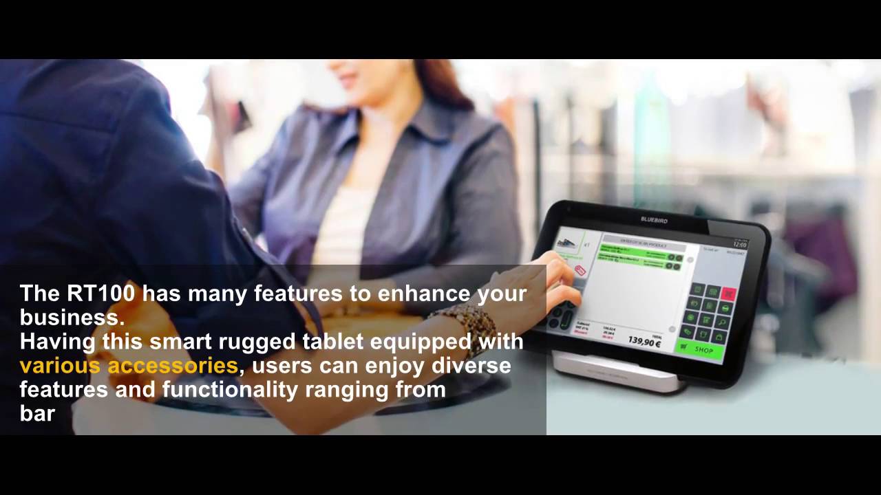 Smart Rugged Tablet Computer Bluebird RT100 Introduction