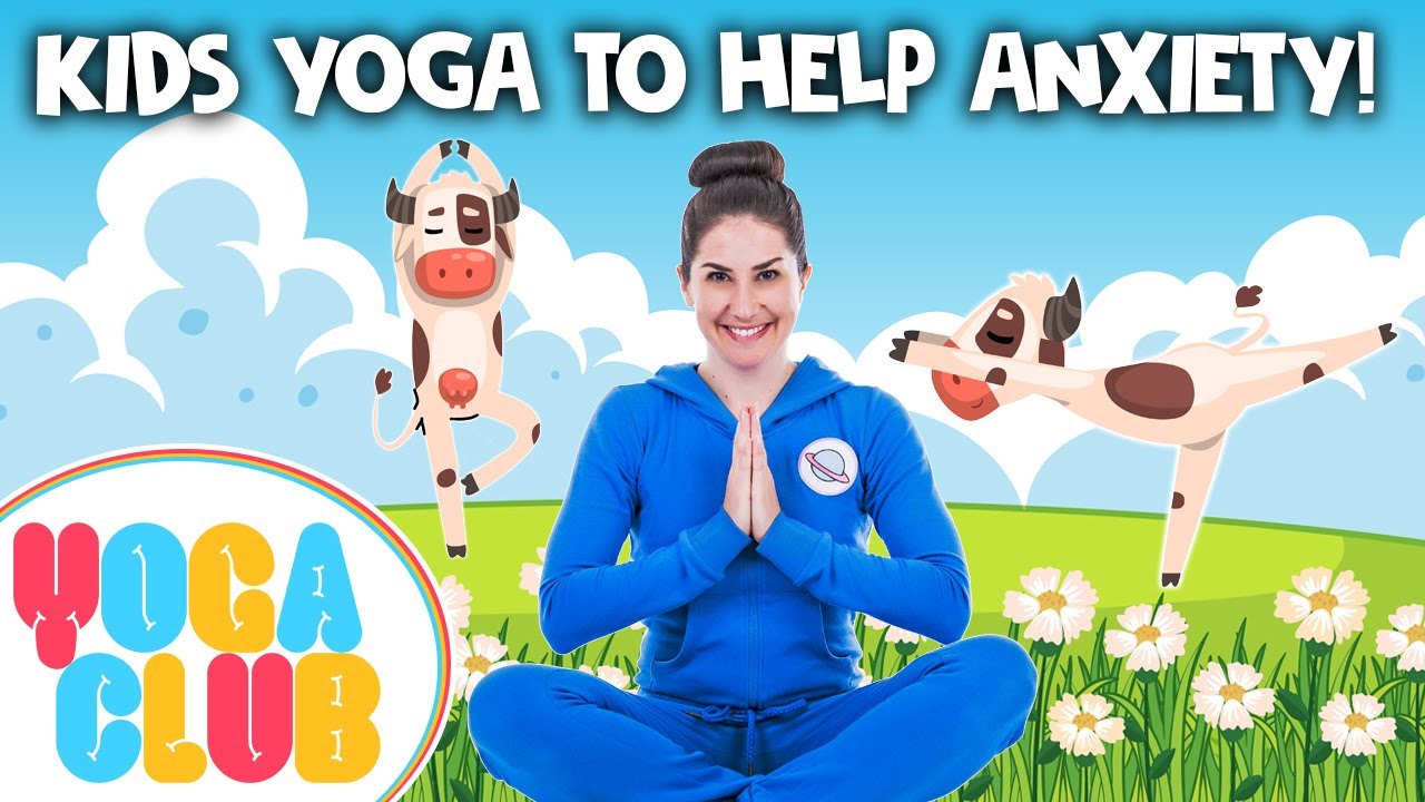 Kids Yoga To Help Anxiety 🌈 Yoga Club (Week 29) | Cosmic Kids
