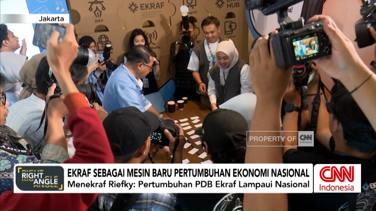 Ekraf Jadi Mesin Baru Pertumbuhan Ekonomi Nasional