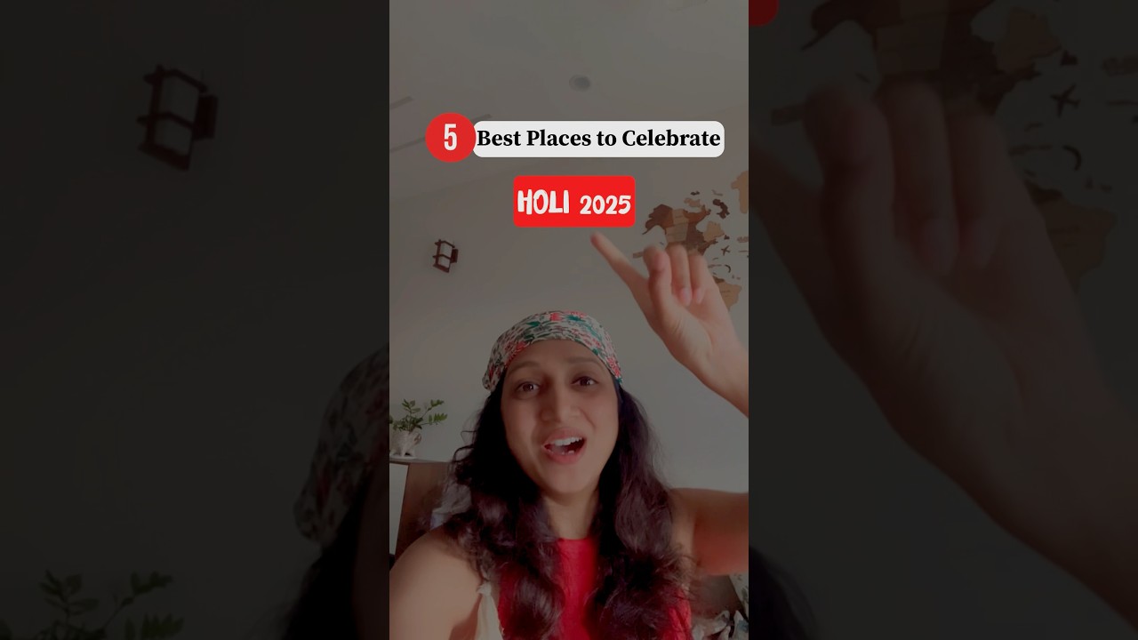 5 Best Places to Celebrate HOLI in India #wavesexplorer