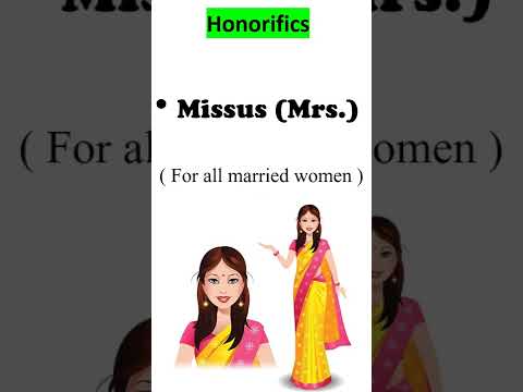 Titles : Mr, Mrs, Miss & Ms 💁| Learn The Difference | Honorifics | Improve Your English