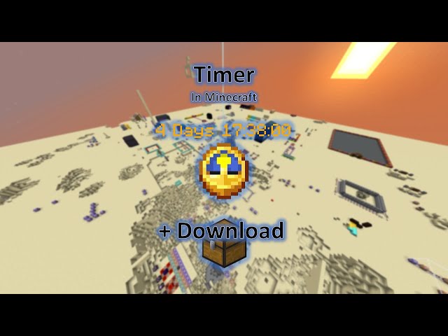 Timer Datapack 1.14+ Minecraft Data Pack