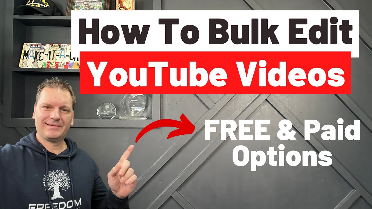 How To Bulk Edit YouTube Video Titles & Descriptions [YouTube, Tubebuddy & VidIQ Bulk Editor Option]