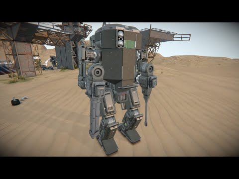 Steam Community :: Video :: Space Engineers Tiny Titan Mech first test ...