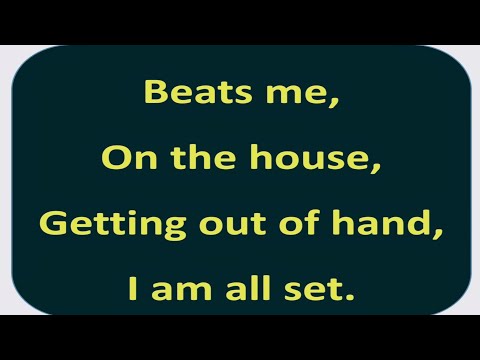 Beats me meaning in hindi