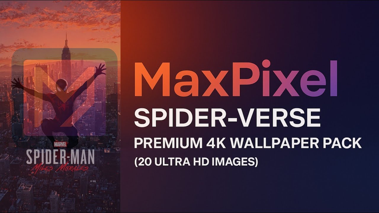 Spider-Verse Premium 4K Wallpaper Pack (20 Ultra HD Images)
