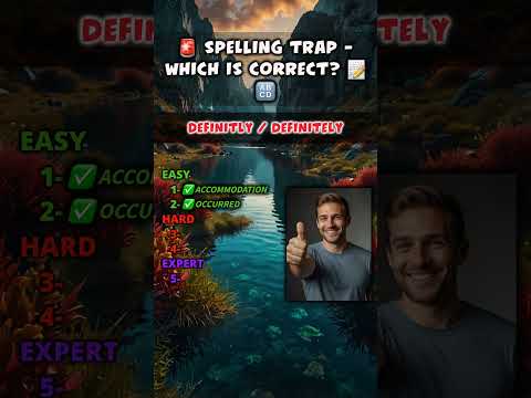 90% Get These Spelling Words Wrong — Will You 🧠📚