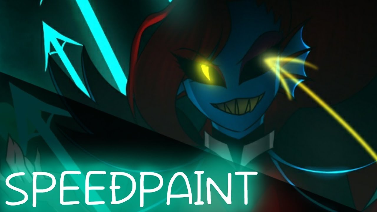 Undyne the undying Speedpaint | Ibis Paint