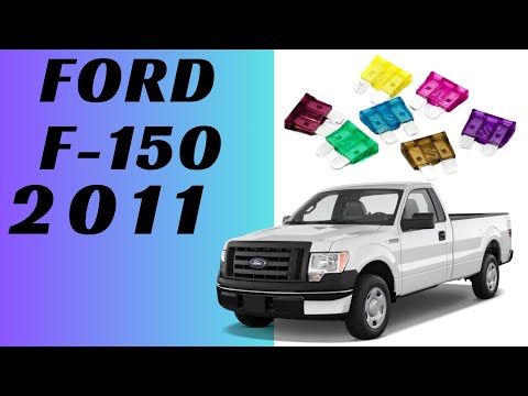 2011 Ford F150 Fuse Box Diagram + Relays - 2 Locations