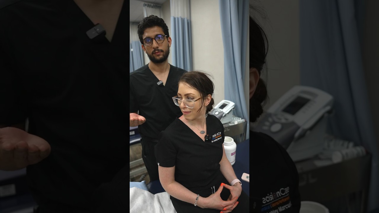 How to manually release a trigger point that’s causing neck pain?