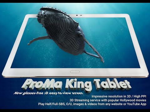 Easy-to-watch glasses-free real Stereoscopic 3D tablet—indiegogo