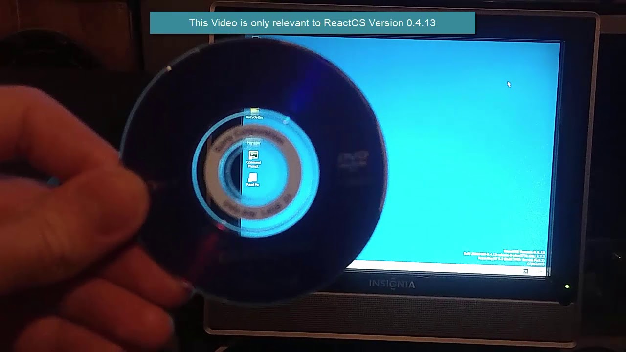 ReactOS 0.4.13 On Gateway PC Part 1